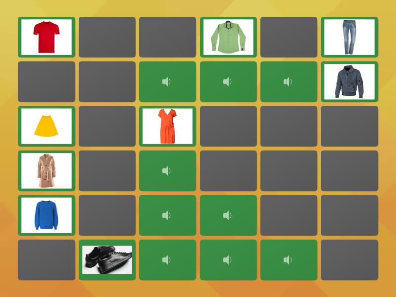 Fais la paire: Les vêtements et les accessoires - Des paires