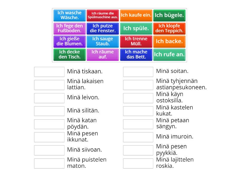 Los geht's 2, L10 kuvasanasto - Match up