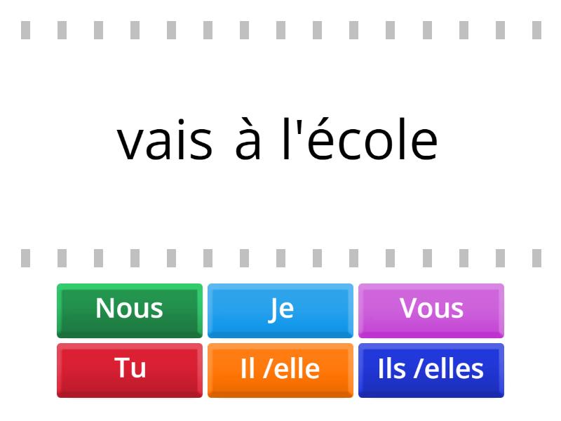 Verbe aller - Find the match