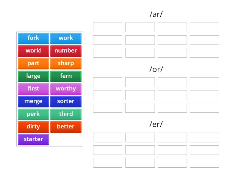 Bossy r sort - Group sort