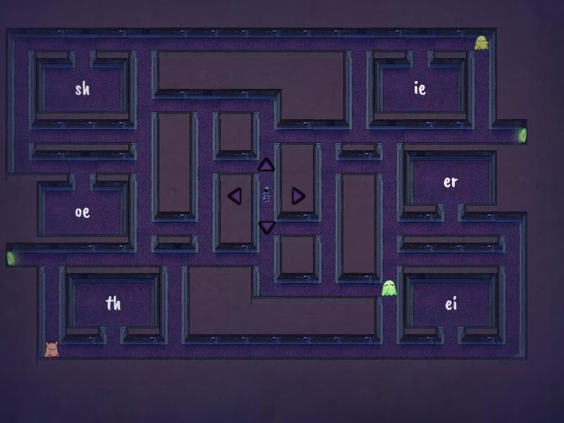 Letter Combinations - 3 - Maze chase