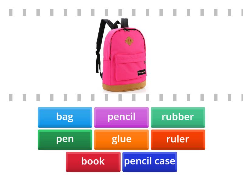 Academy Stars 1. Unit 2. School things match - Find the match