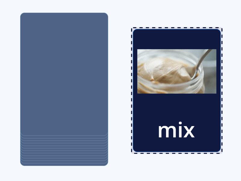 qu and x - Speaking cards