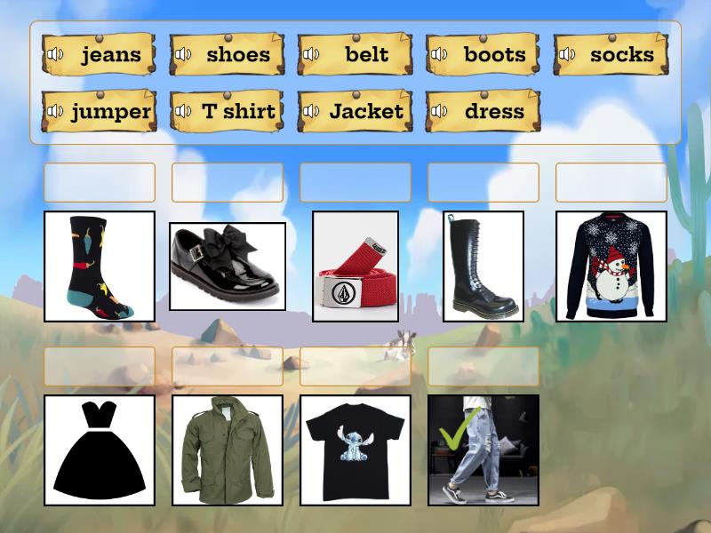 Starter Clothes - Match up