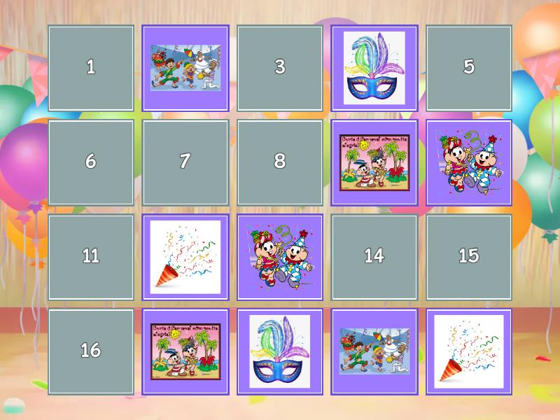 CARNAVAL - Matching pairs