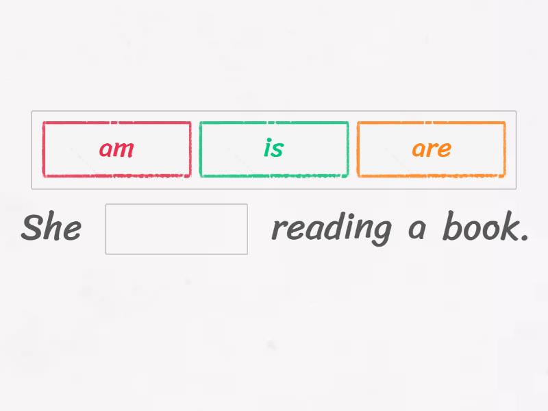 Lesson 19 present continuous revise - Complete the sentence