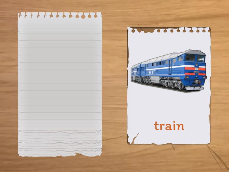 Prepare 5 Unit 14. Transport - Speaking cards