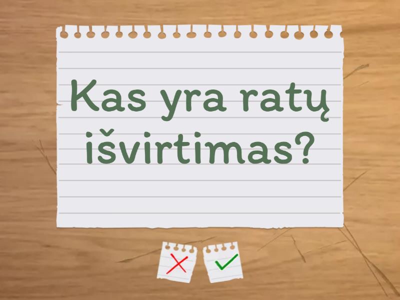 Klausimynas - Flash cards