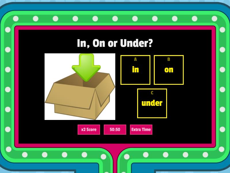 In On Under - Gameshow quiz