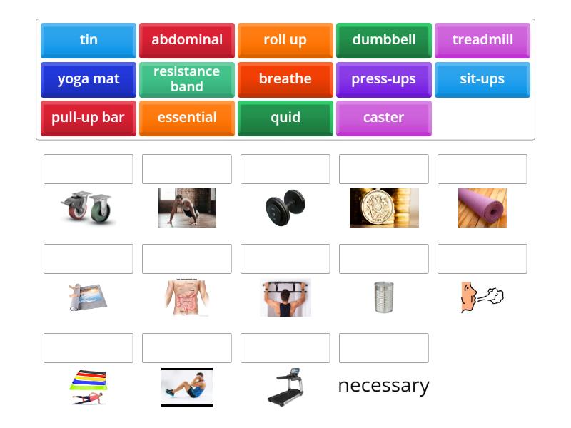 Unit 5E revision - Match up