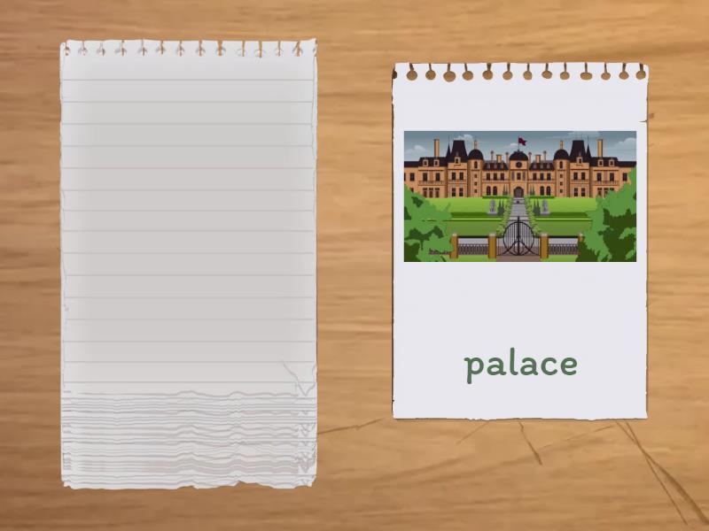 Places in town - extra vocabulary cards (pronunciation practice cards ...