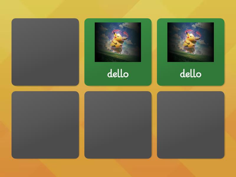 dello - Matching pairs