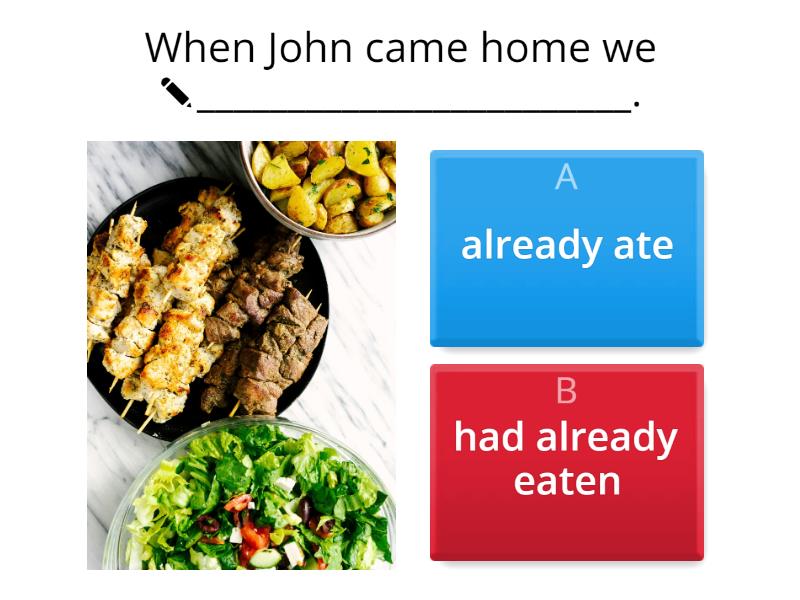 Past Simple/Past Perfect - Quiz