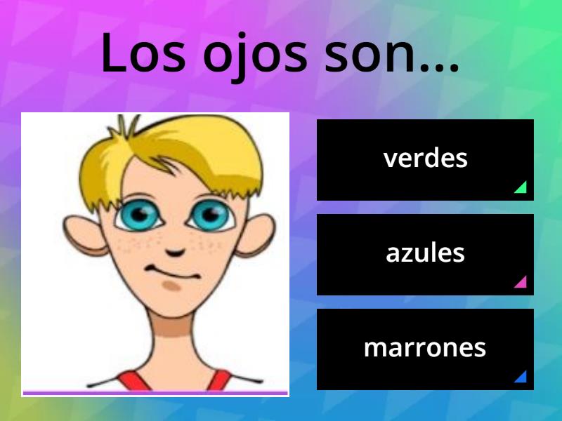 Pelo y ojos - Cuestionario