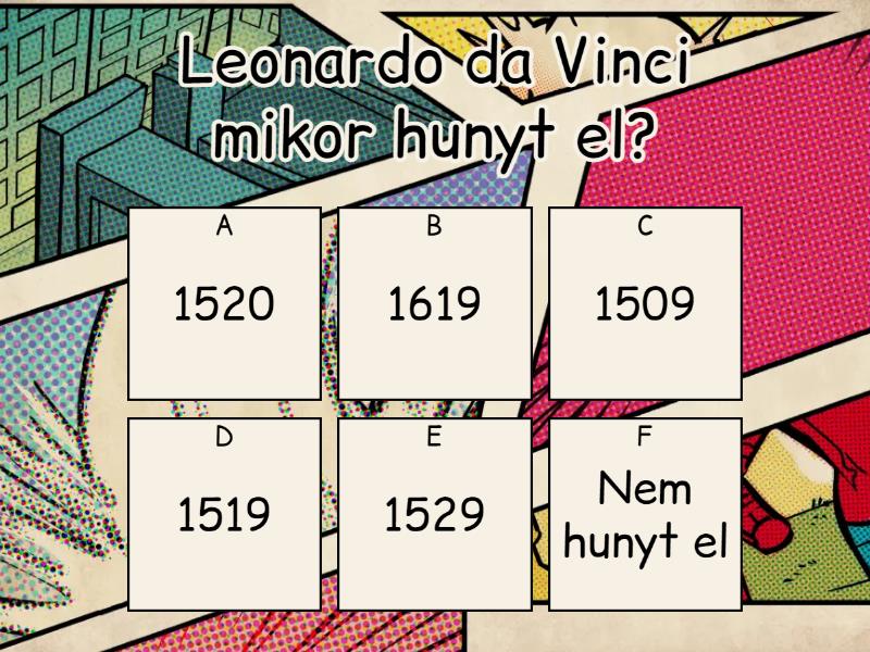 Leonardo da Vinci - Quiz
