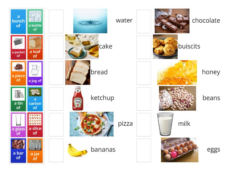 quantifiers and containers - Match up