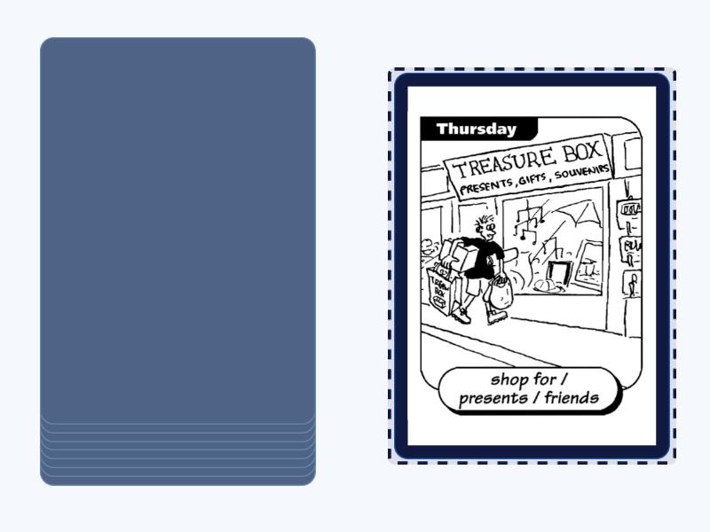 Past Simple Regular verbs - Speaking cards