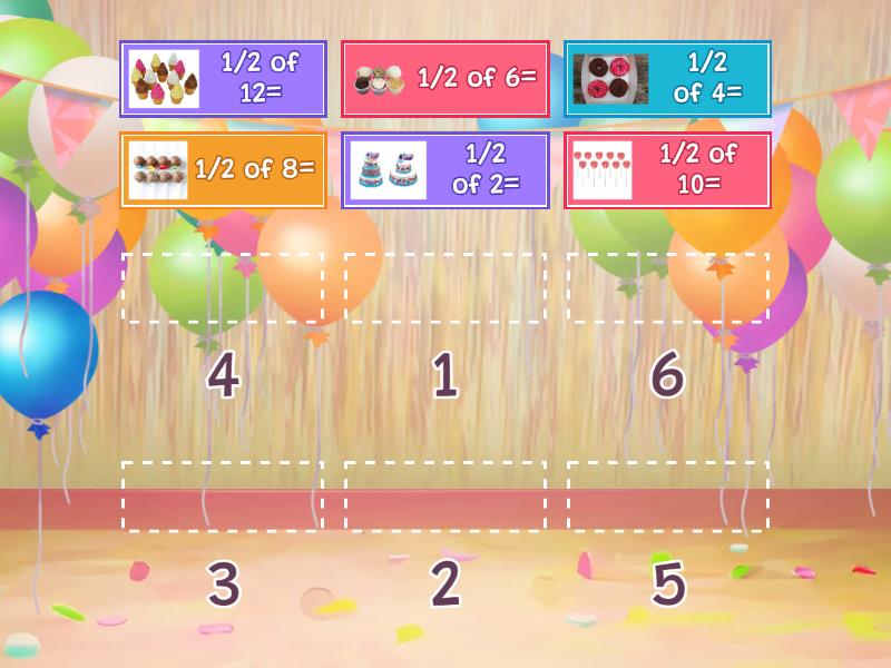 Halving Facts - Match up