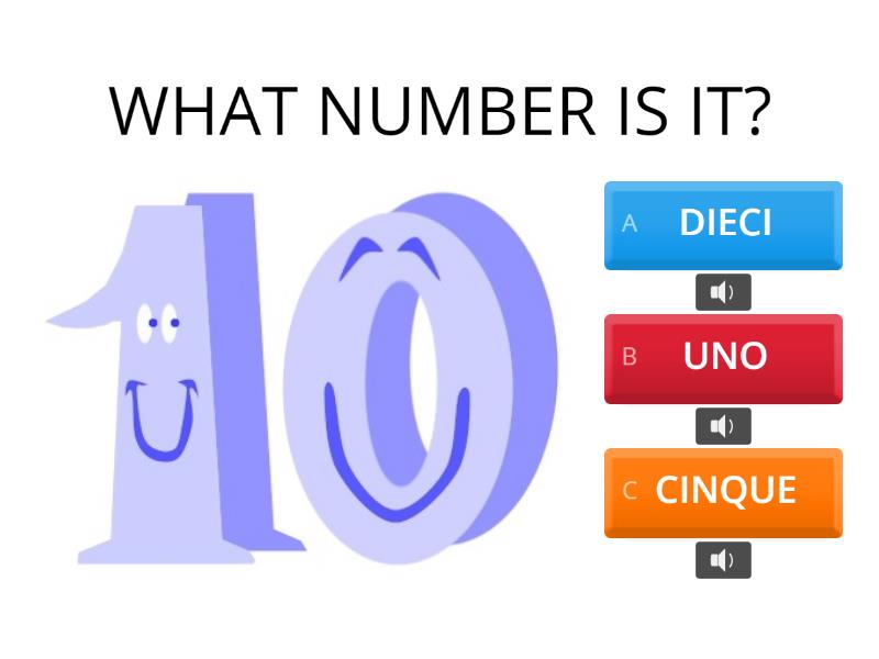 Numeri - Quiz