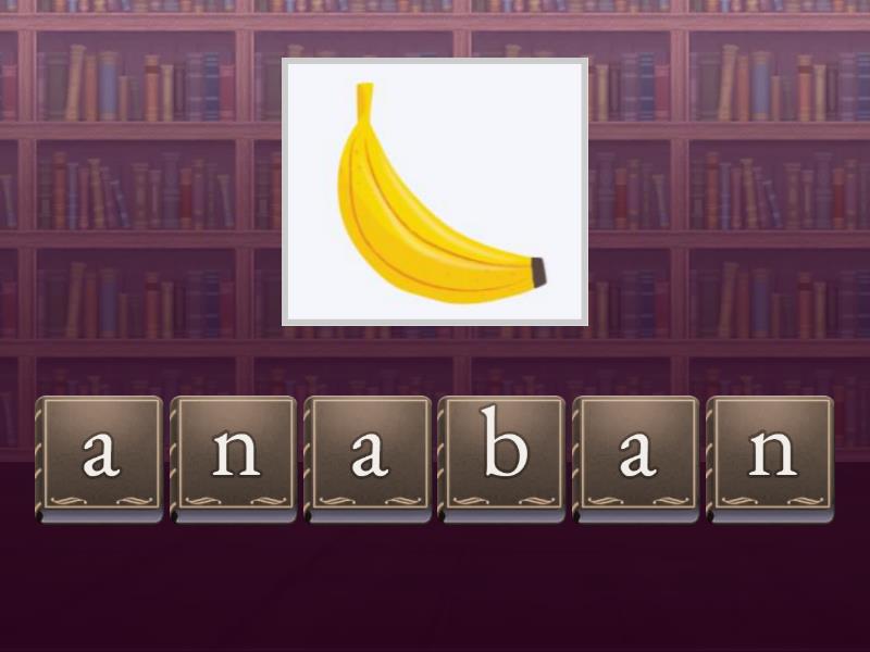 AS1. U10 (Fabulous Food) - Anagram