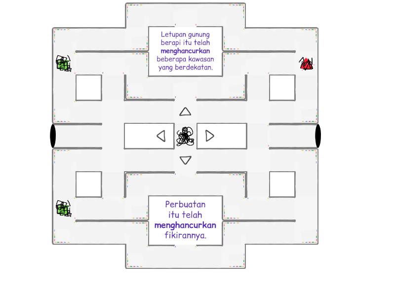 KATA BANYAK MAKNA - Maze chase