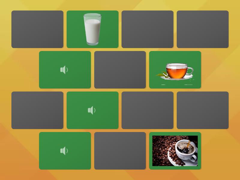 9.Drinks - Matching pairs