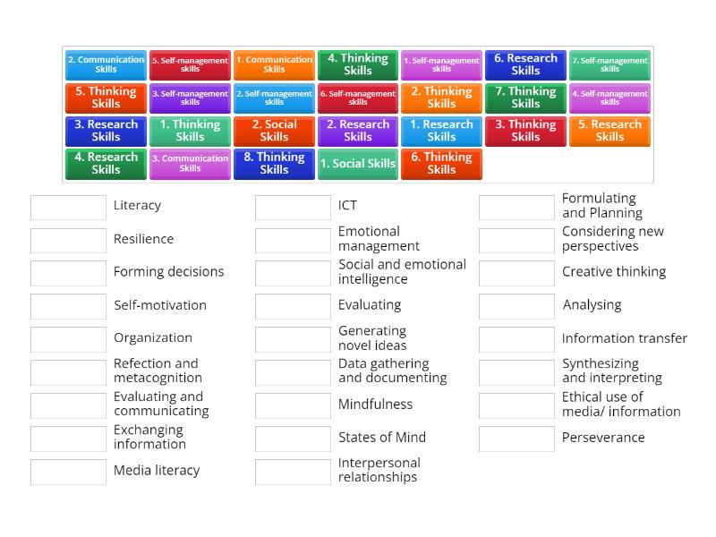ATL Skills - Une las parejas