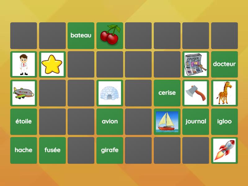 Alpha Mots min - Matching pairs