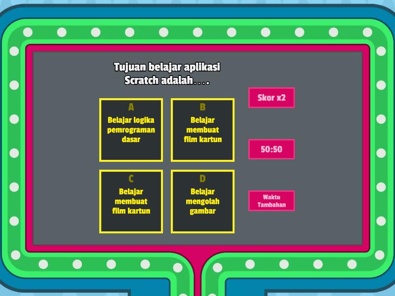 QUIZ SCRATCH - Gameshow quiz