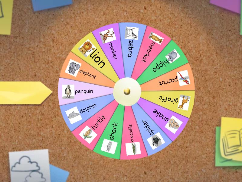Wild Animals - Wheel - Random wheel
