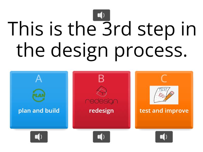 Science KG3 Design Process and Solving Problem - Quiz