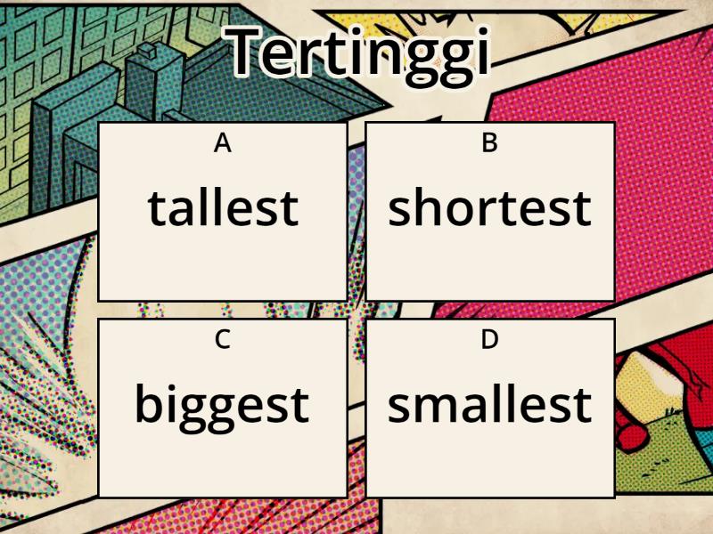 Susunlah kata yang tepat dan benar - Kuis