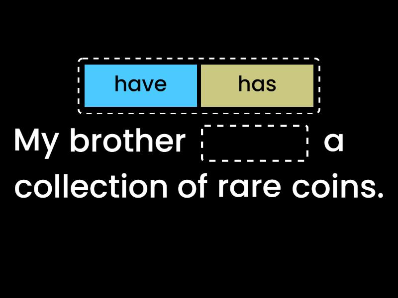 Have - Affirmative/Negative - 1st Adol Junior - Complete the sentence
