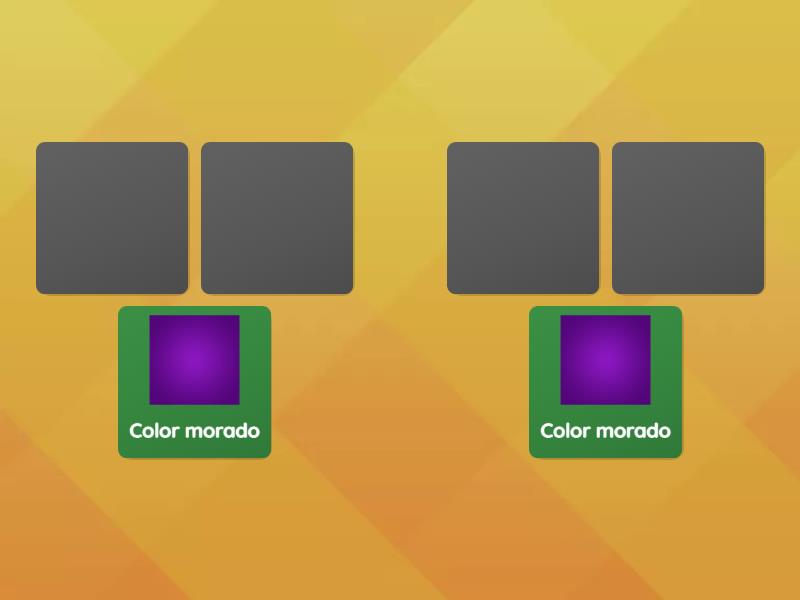 Memorama de colores - Matching pairs