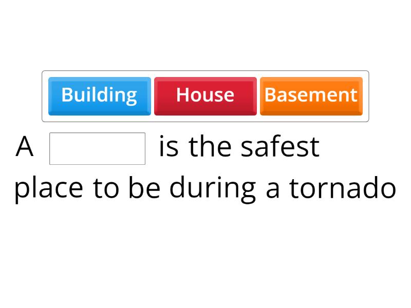 Hurricane 6th A - Complete the sentence