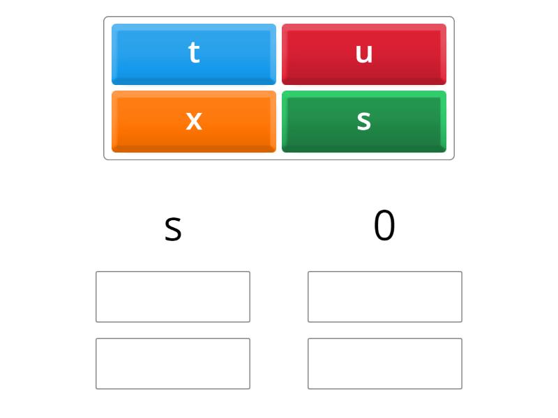 Redemittel sortieren - Group sort