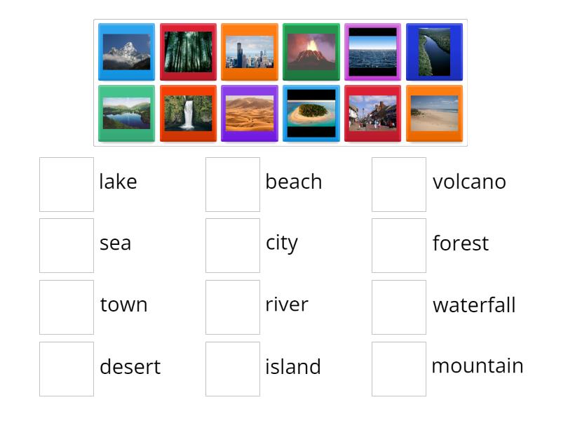 GoGetter 2 Geographical features - Match up
