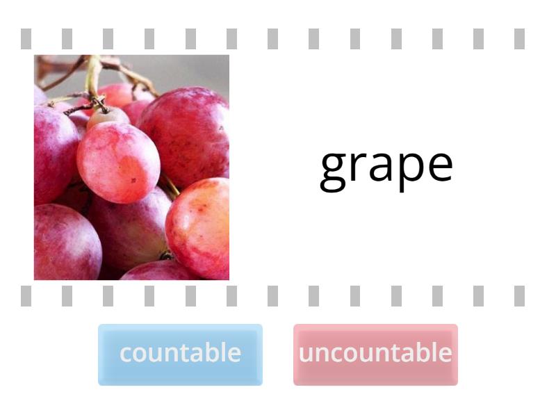 Countable and uncountable nouns - True or false