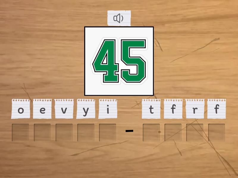 HWG-B4-Unit1 Words - Anagram