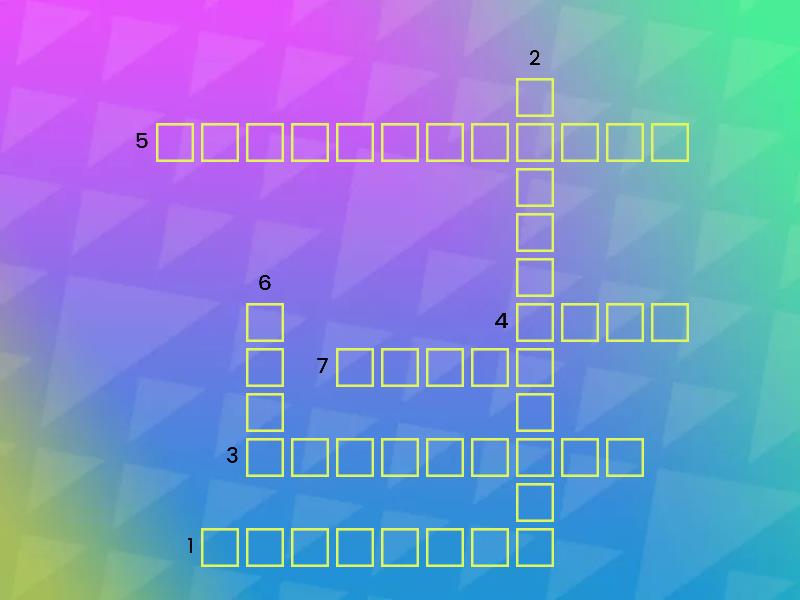 U5_L1: Vocab Game - Crossword