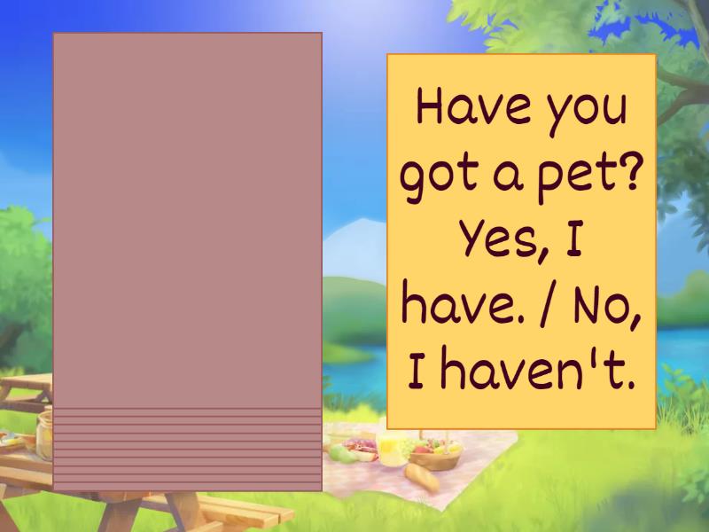 Pets vocabulary cards - Speaking cards