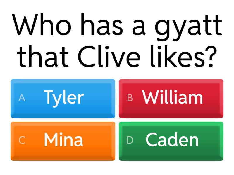 The Class IQ test - Quiz