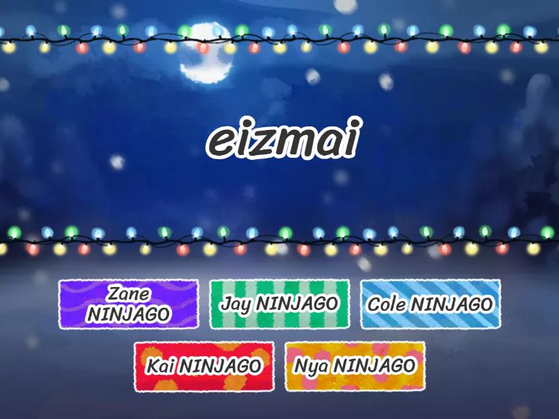 NINJAGO - Find the match