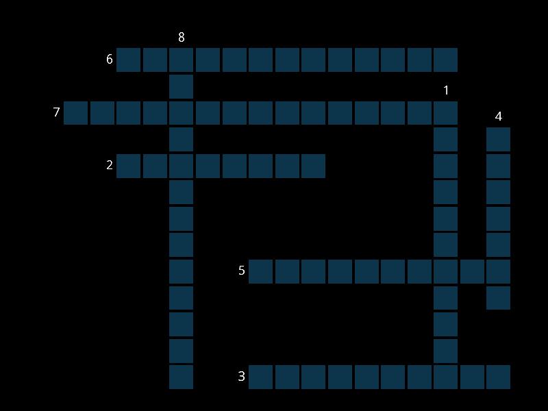 B2-U2 Vocabulary - Crossword