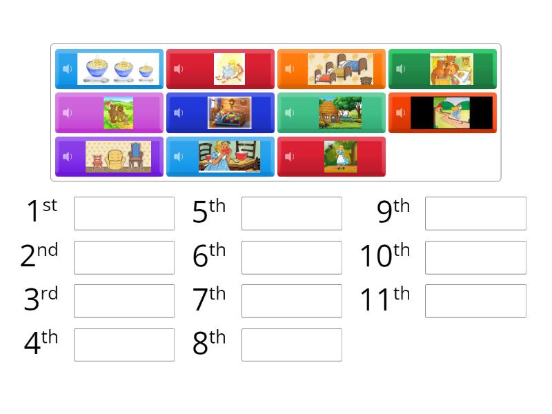 Goldilocks and the three bears - pics only - Orden correcto