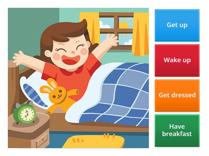 Daily routine - Quiz