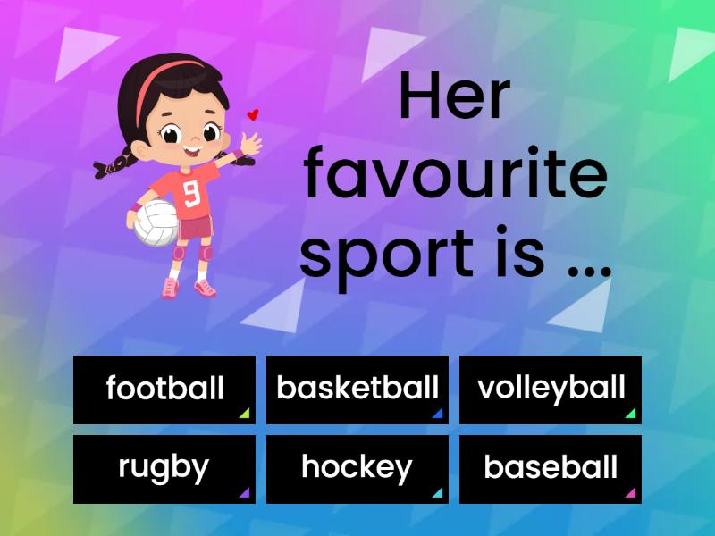 GESE Level 3 Lesson 10 Game 2 - Sports - Find the match