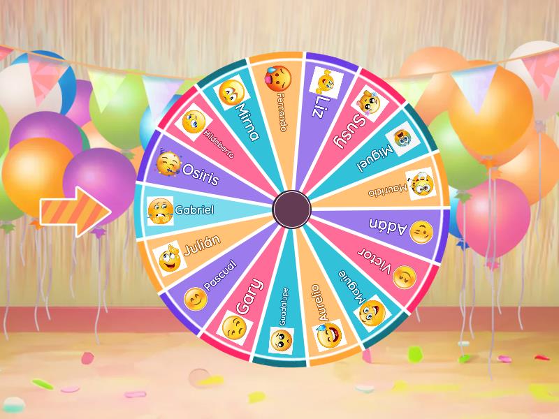 Materiales Plan 2022 - Random wheel