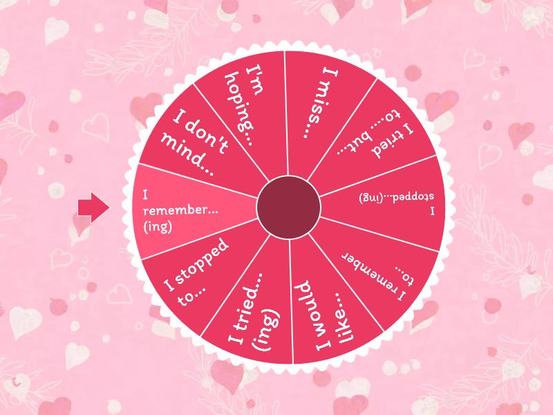 Roadmap B1+ 7b warm-up - Random wheel