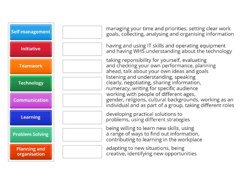 Matching employability Skills - Match up